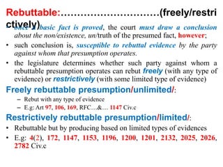 Ethiopian Law of Evidence Lecture Notes ppt | PPTX