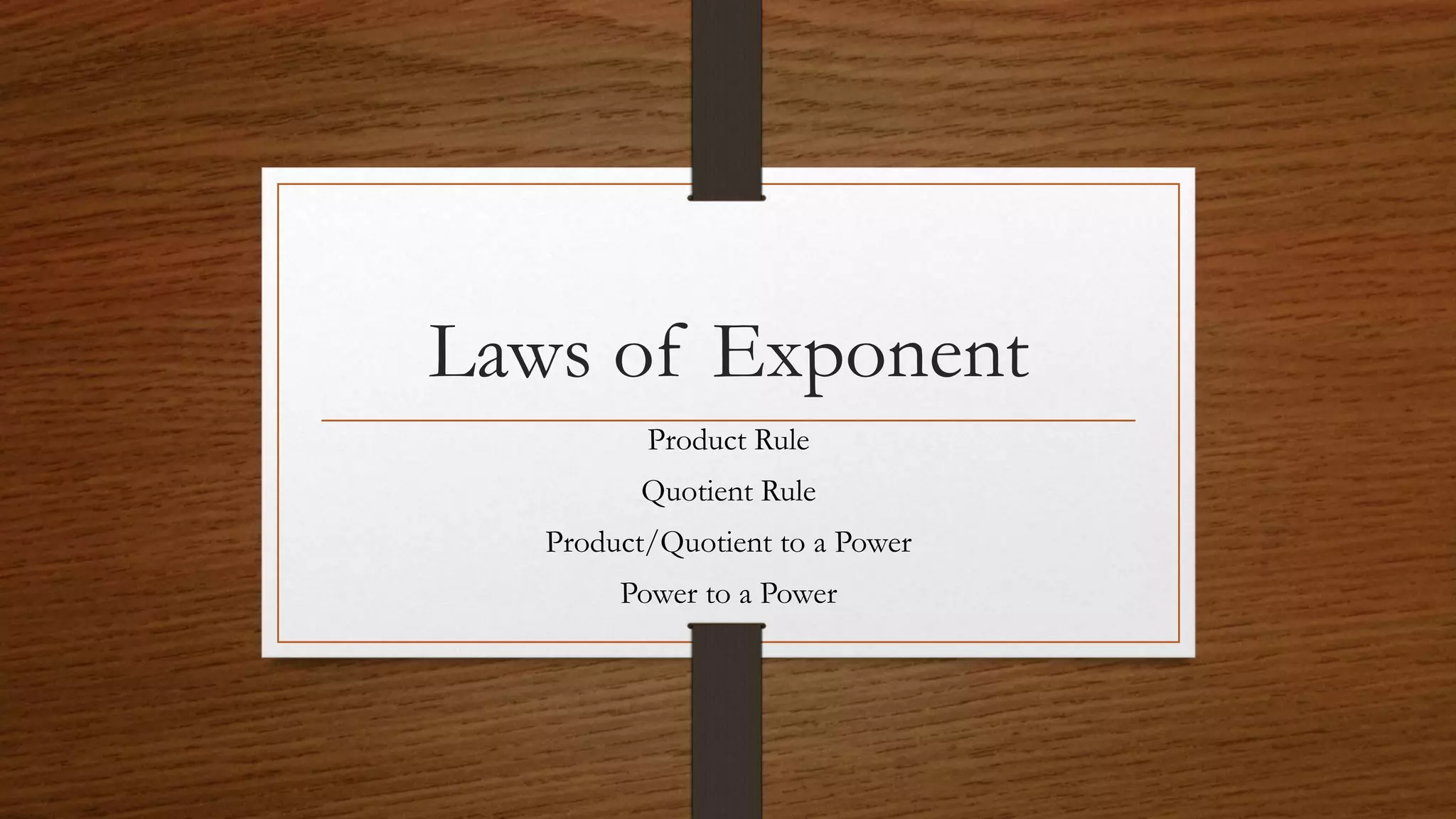 law of exponent.pptx