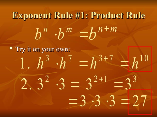 Law_of_Exponents_Grade7 Final Presentation | PPT