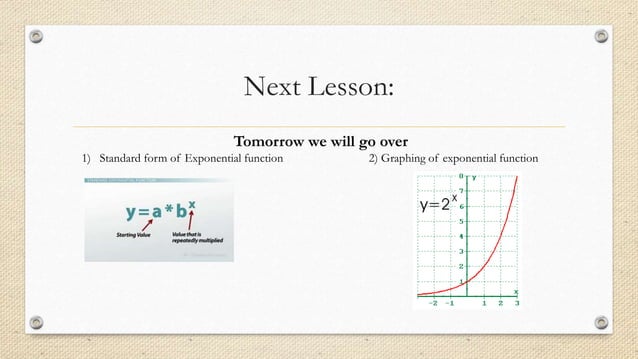 Law of exponent Lecture Slide | PPTX | Physics | Science