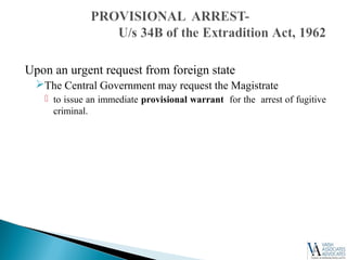 Law of Extradition in India | PPT