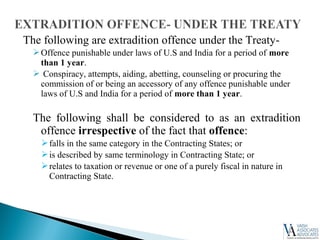 Law of Extradition in India | PPT