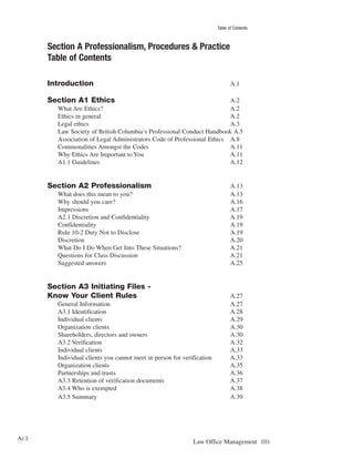 Law Office Management 101 - Desk Reference Manual | PDF