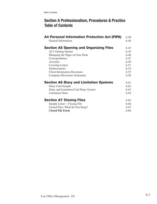 Law Office Management 101 - Desk Reference Manual | PDF