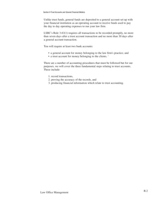 Law Office Management 101 - Desk Reference Manual | PDF