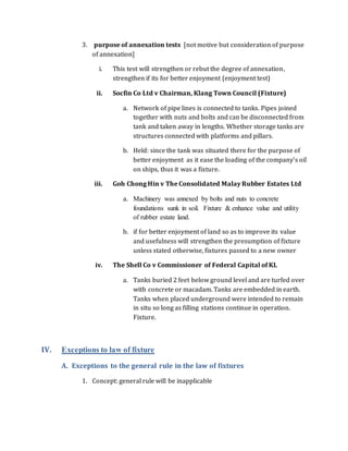 definition of land / Law of fixture | DOCX