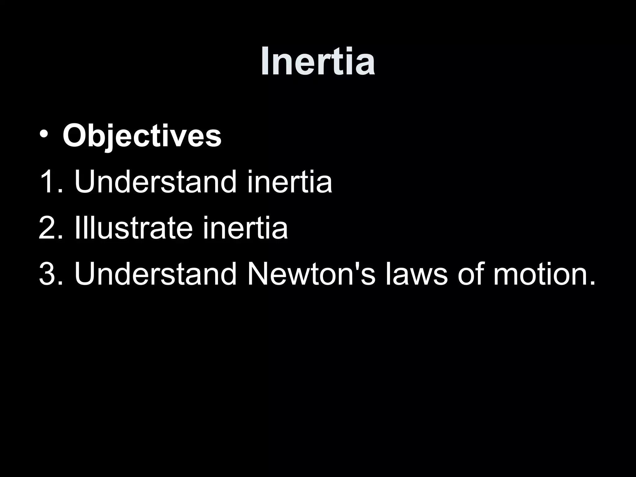 Law of inertia | PPT