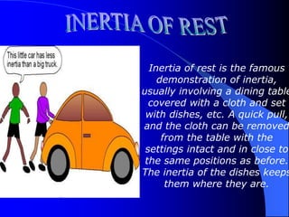 Law of inertia | PPT