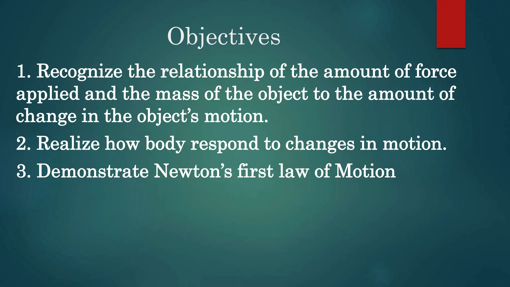 LAW OF INERTIA.pptx first law of motion by Isaac Newton (First Quarter ...