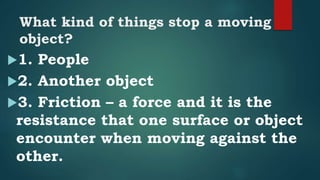 LAW OF INERTIA.pptx first law of motion by Isaac Newton (First Quarter ...