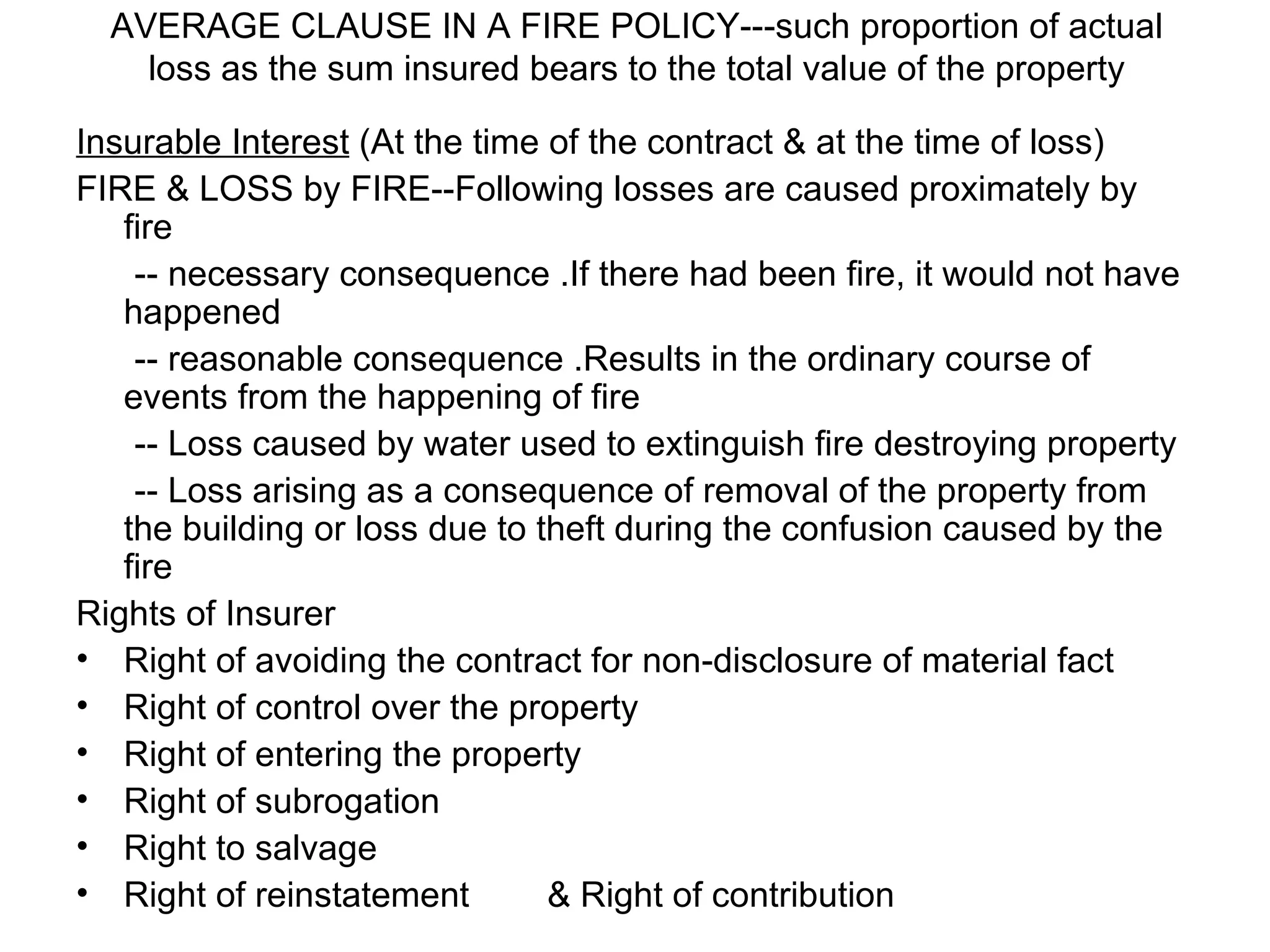 Law of insurance | PPT