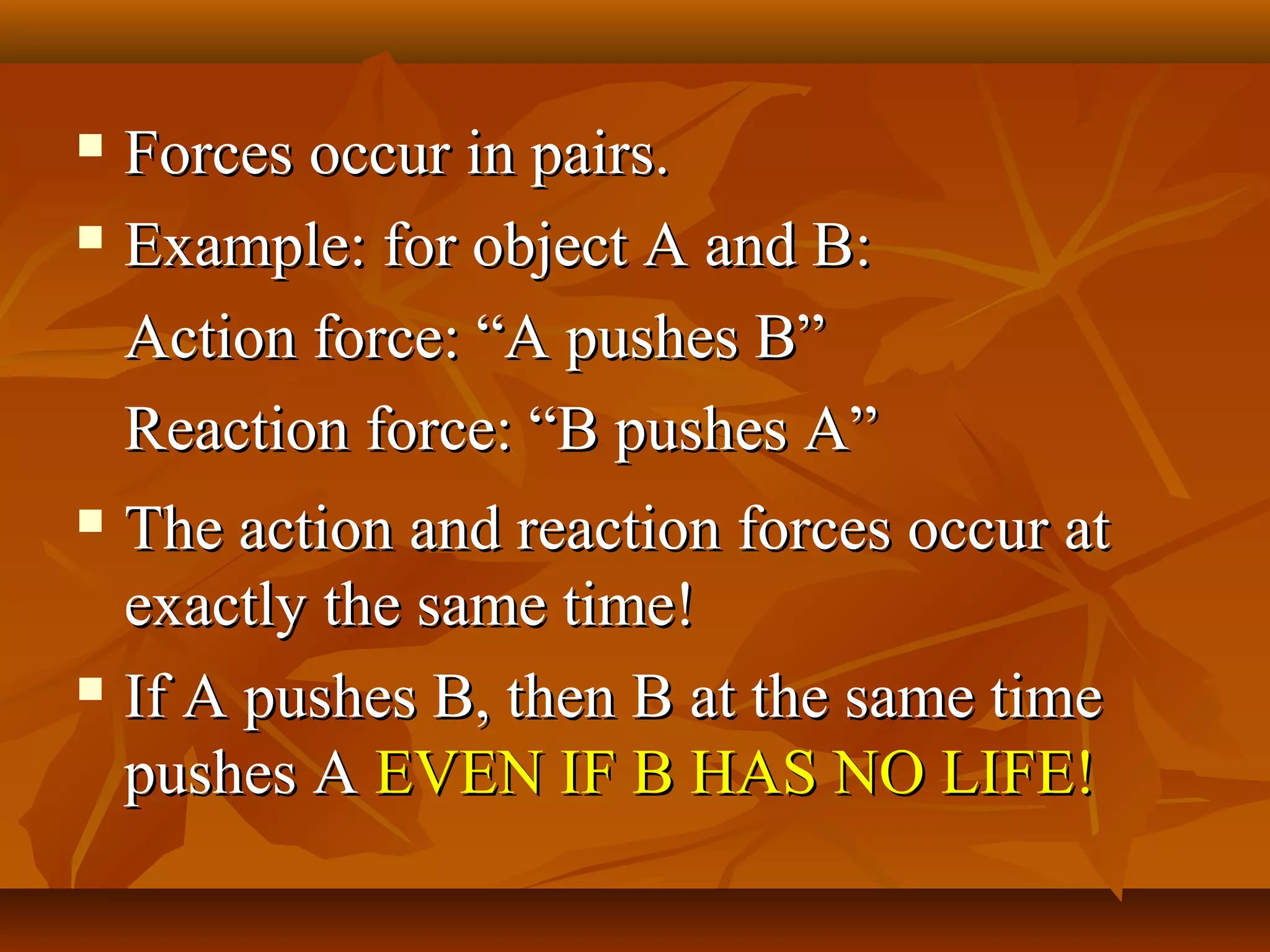 Law of interaction | PPT