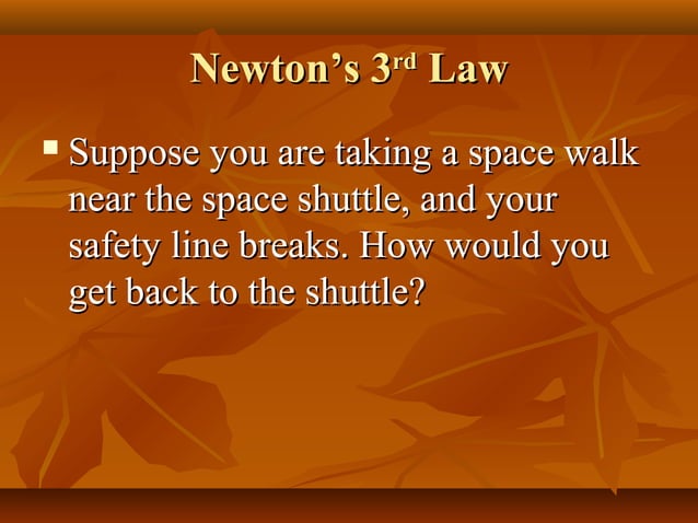 Law of interaction | PPT | Physics | Science