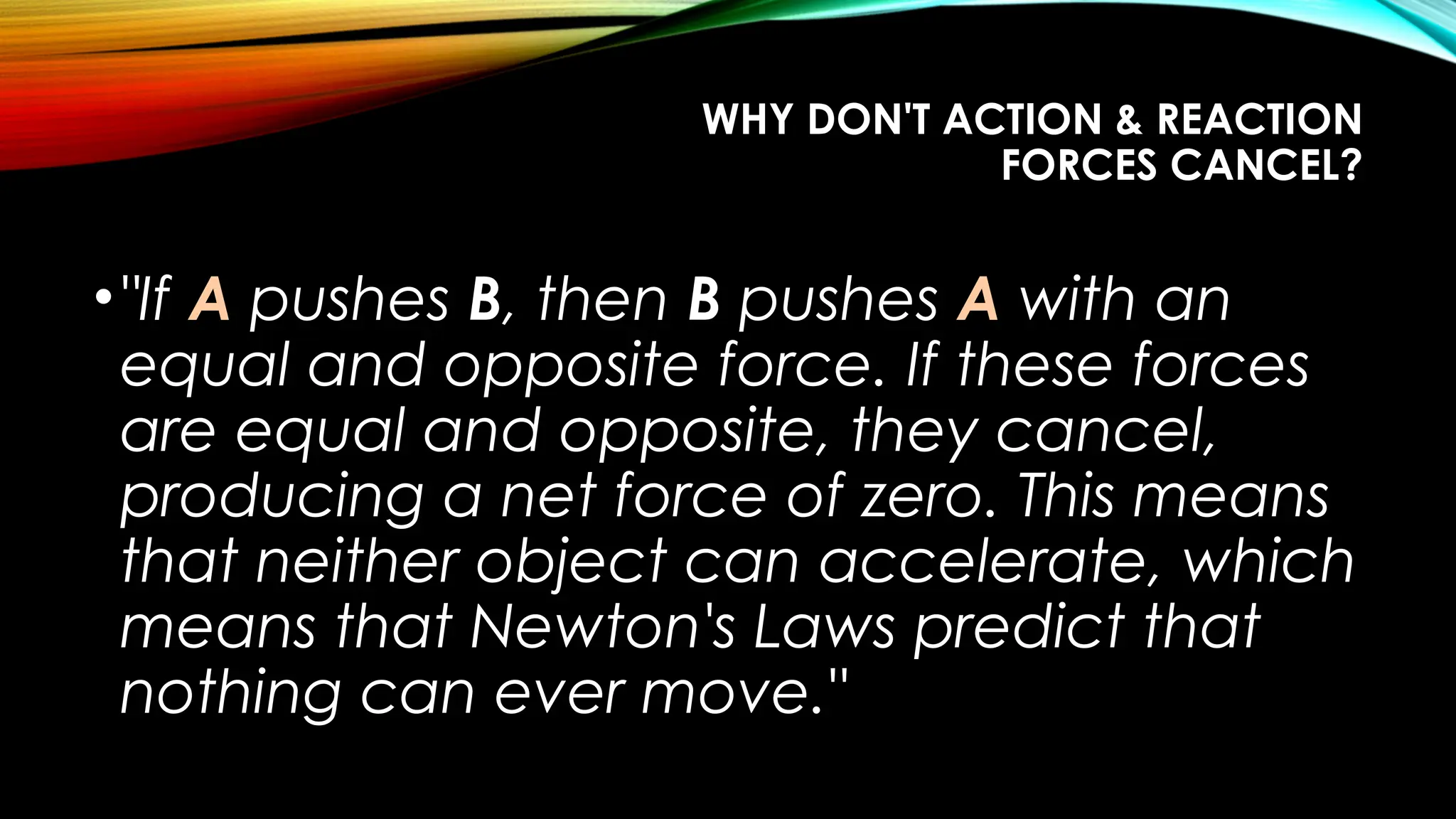 Law of Interaction - it is the newtons third law of motion | PPT