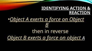 Law of Interaction - it is the newtons third law of motion | PPT