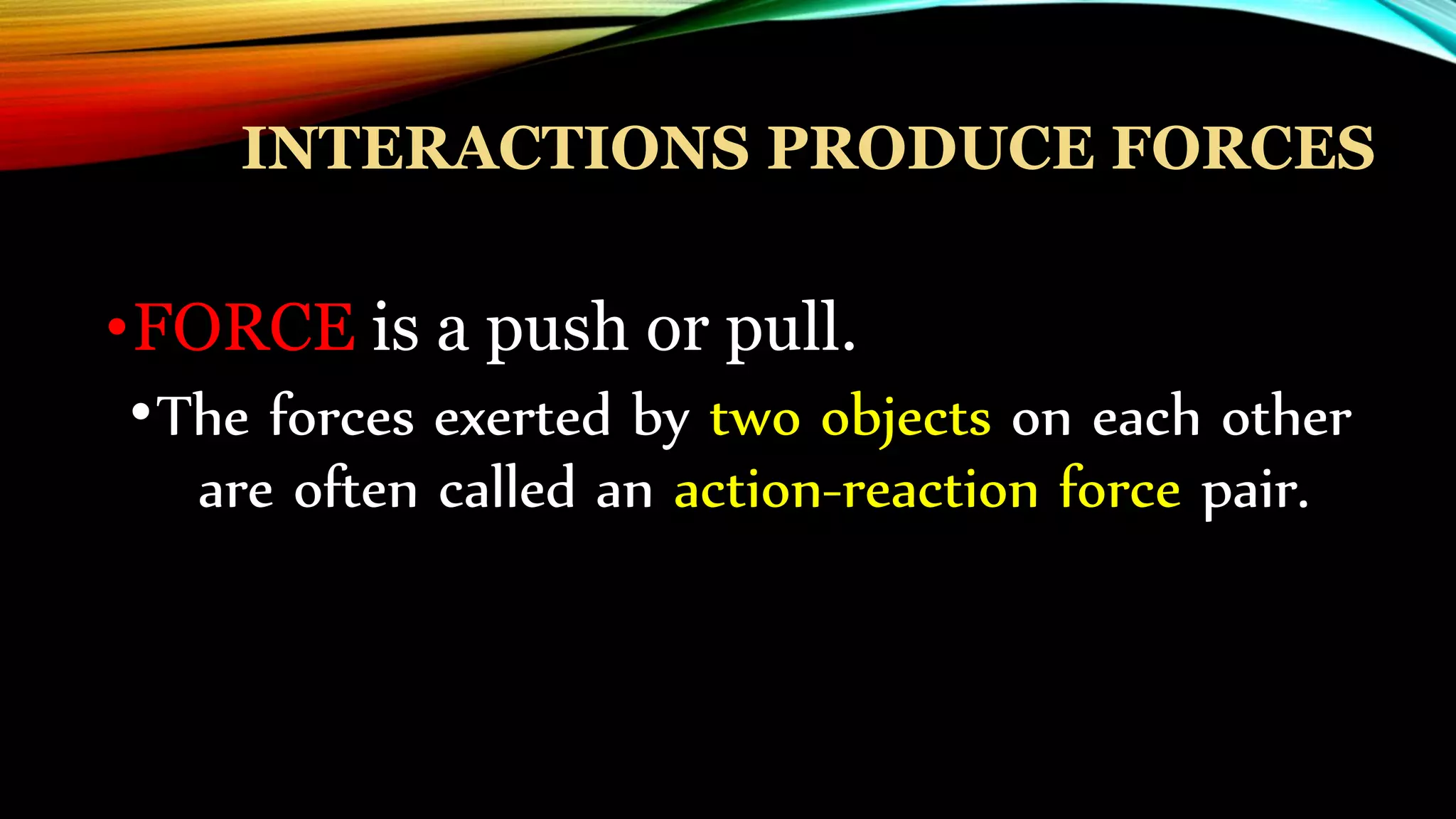 Law of interaction | PPTX