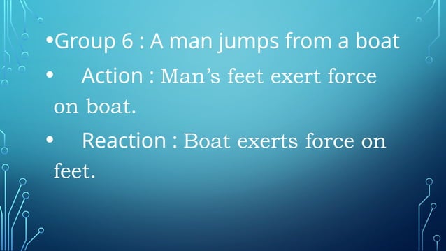 LAW OF INTERACTION.pptx third law of motion by Isaac Newton | PPTX ...