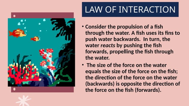 NEWTON'S LAW OF MOTION- OF INTERACTION.pptx | Physics | Science