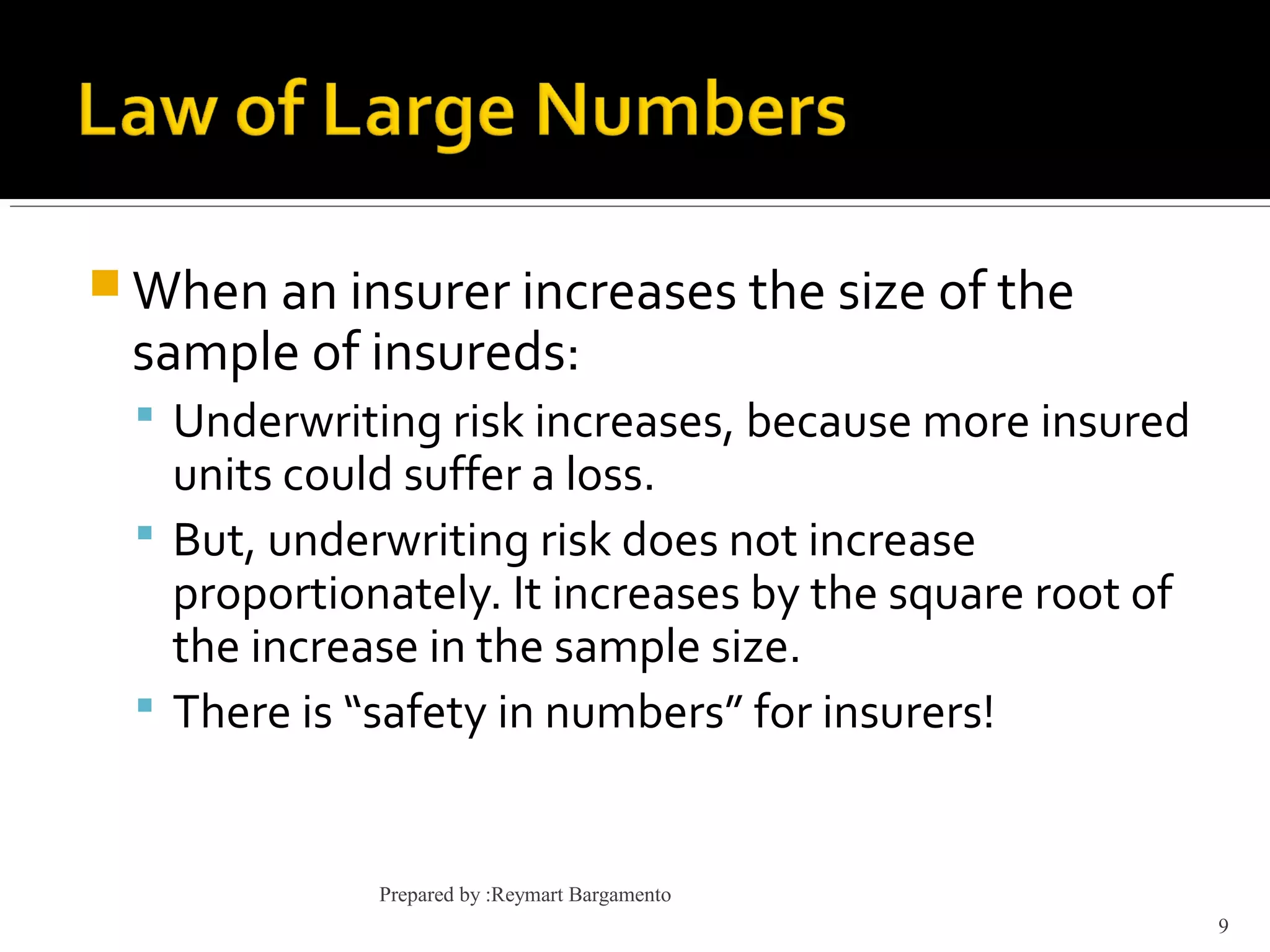 Law of large numbers | PPT