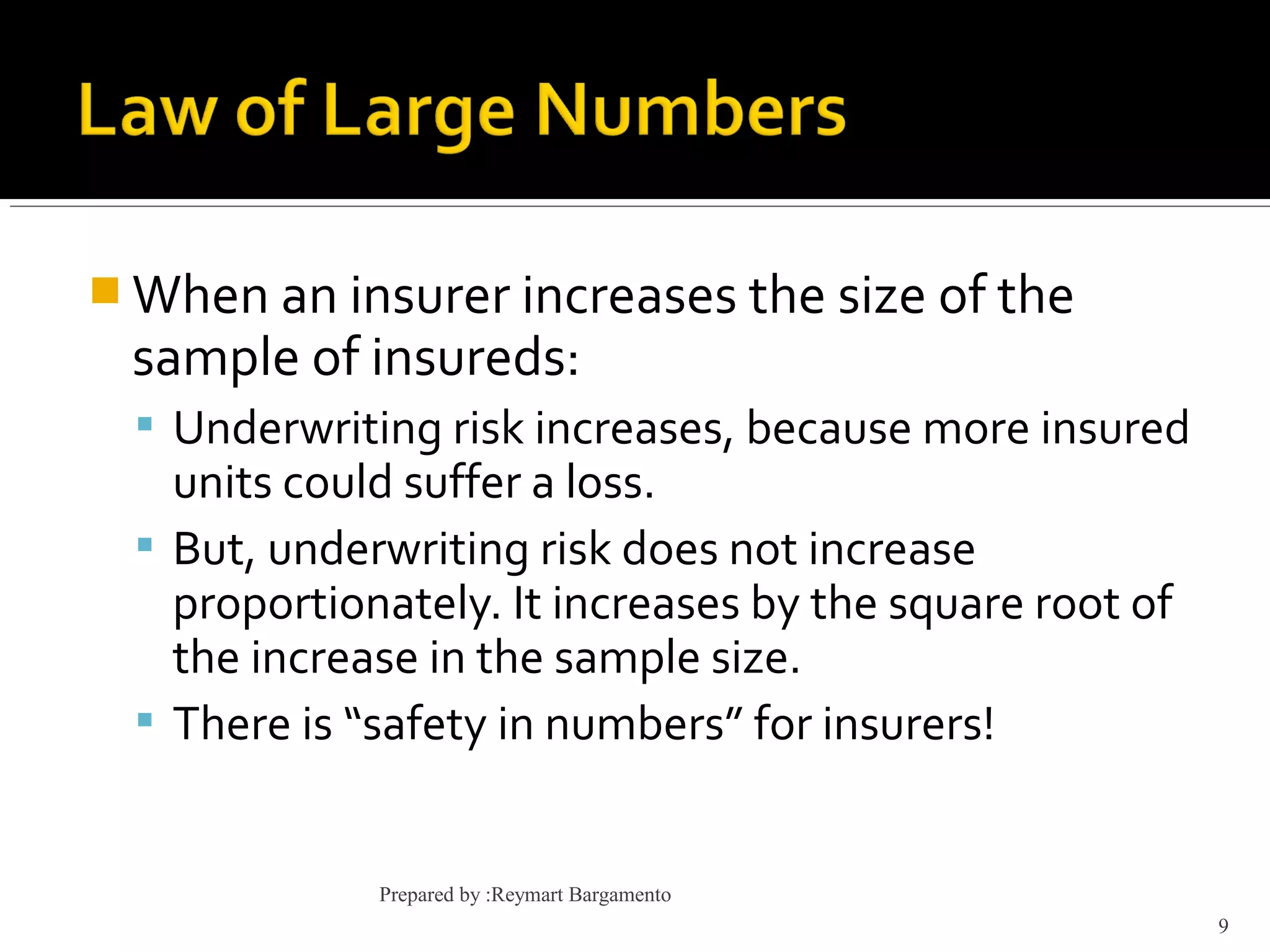 Law of large numbers | PPT