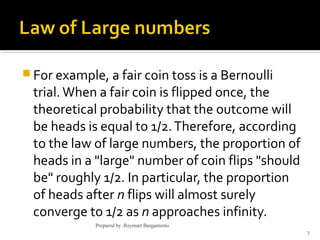 Law of large numbers | PPT