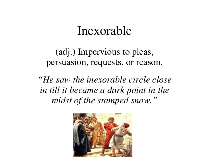 "The Law of Life" vocabulary