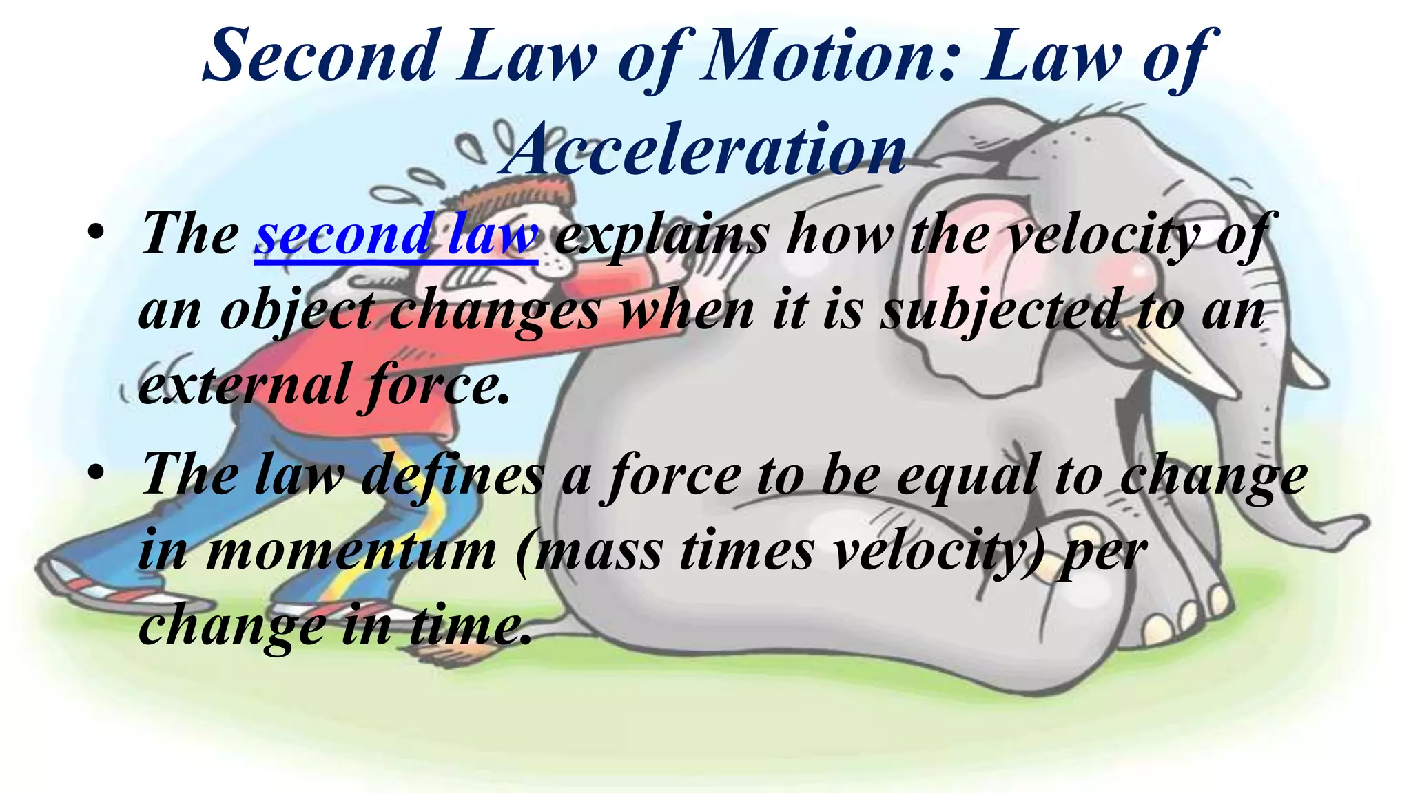Law of motion | PPTX
