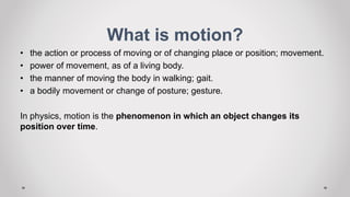 Law of motion | PPT