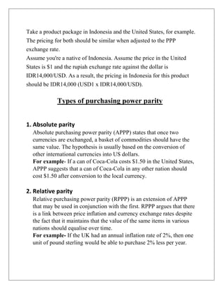 Law of one price (PPP) IFM PRIYANSHI.pdf