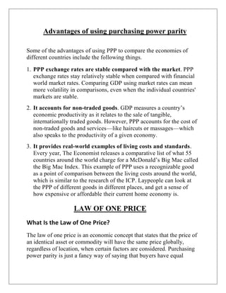 Law of one price (PPP) IFM PRIYANSHI.pdf