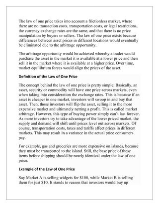 Law of one price (PPP) IFM PRIYANSHI.pdf