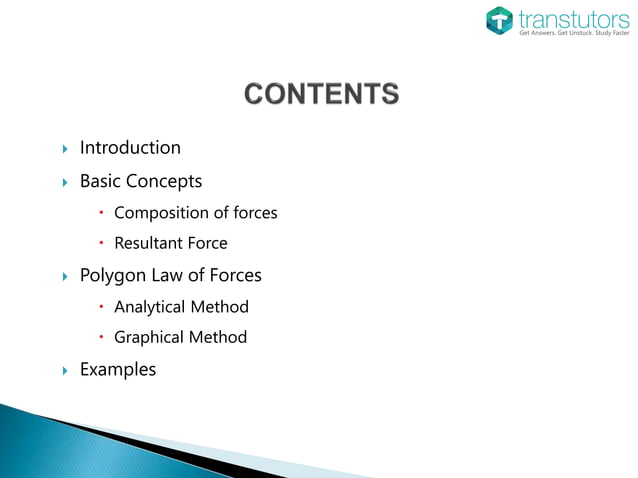 Law Of Polygon | Mechanical Engineering | PPTX