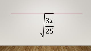 Law of Radicals.pptx