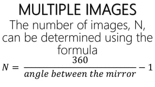 Law of reflection | PPTX