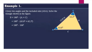 Law of Sine - Definition of Oblique Triangle and the Step by step ...