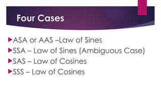 Law of Sine - Definition of Oblique Triangle and the Step by step ...