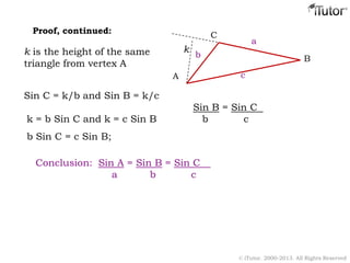 Law of sine and cosines | PPTX