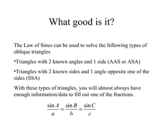 Law of sines-1 | PPT