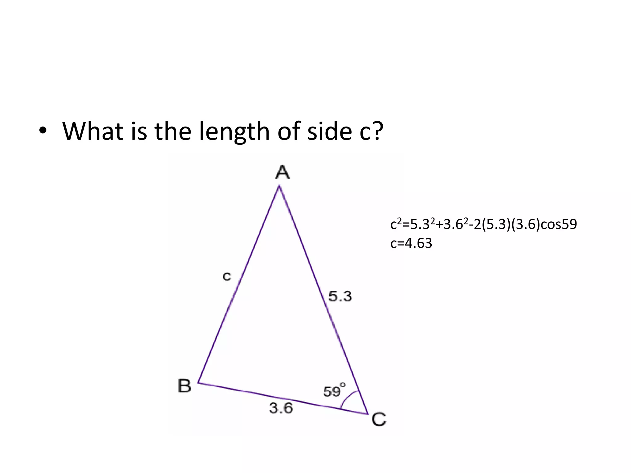 Oblique Triangle | PPTX