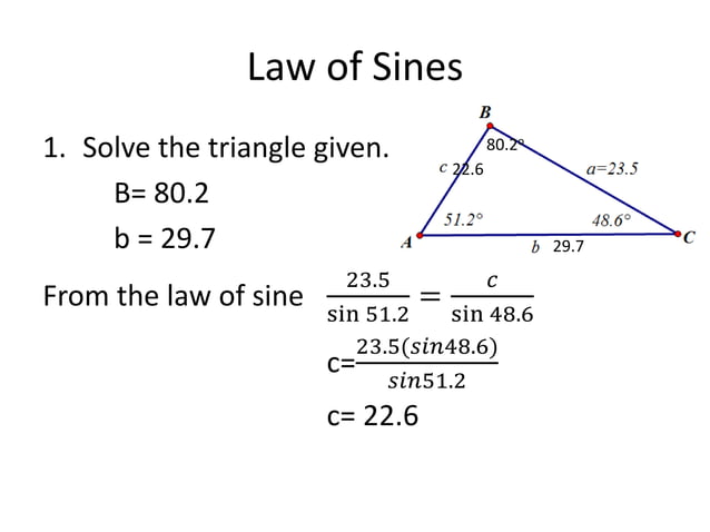 Oblique Triangle | PPTX | Physics | Science