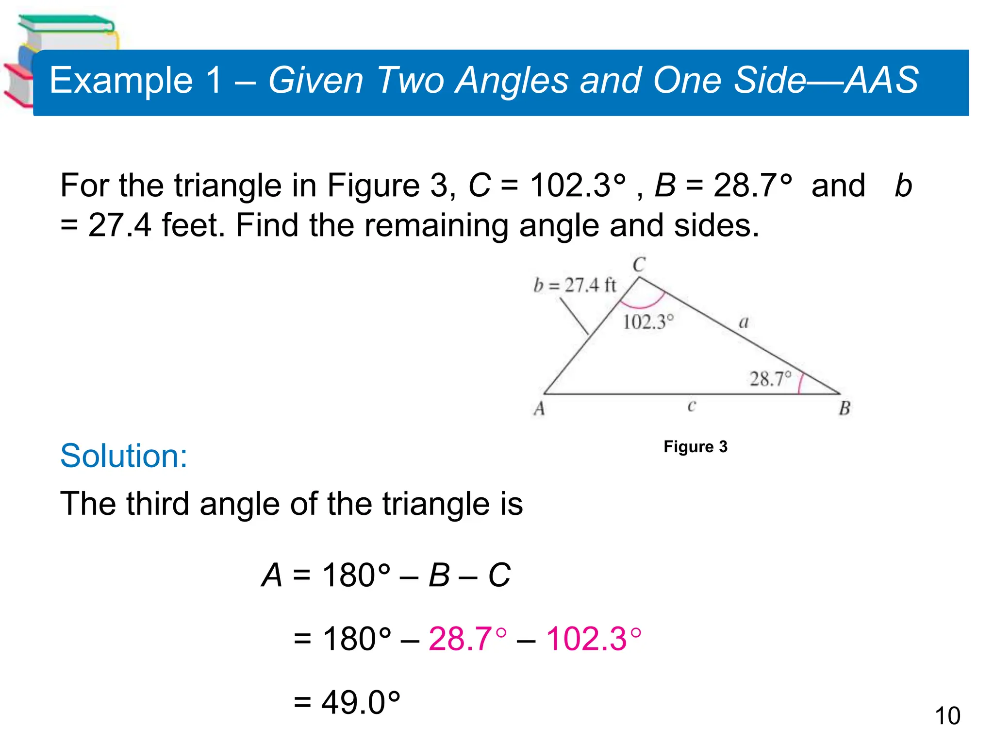Law of Sines Law of Sines Law of Sines.ppt