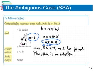Law of Sines Law of Sines Law of Sines.ppt