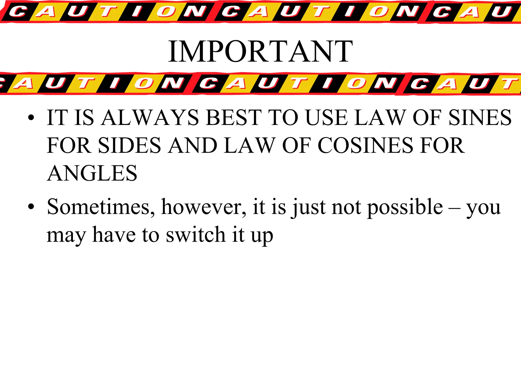 The law of sines and cosines power point | PPT