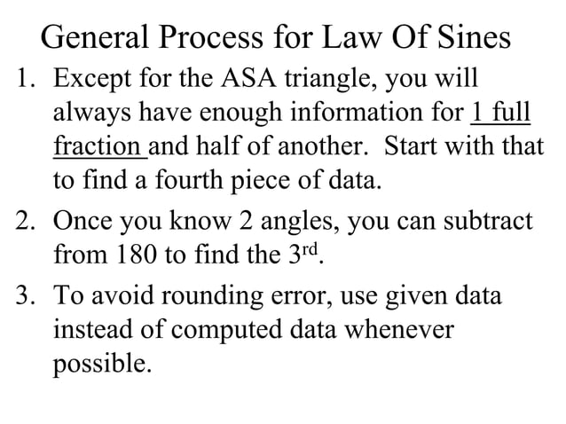 The law of sines and cosines power point | PPT