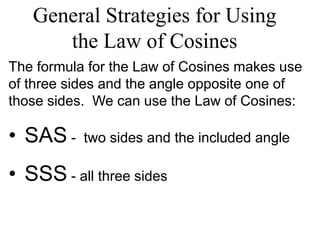 The law of sines and cosines power point | PPT