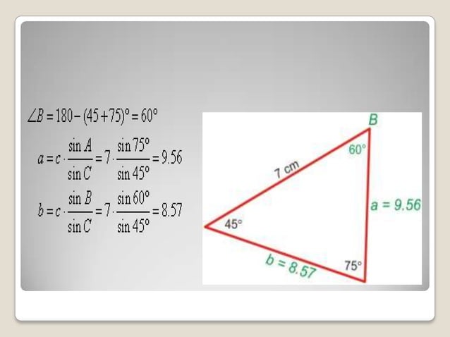 Law Of Sines; Powerpoint | PPTX | Physics | Science