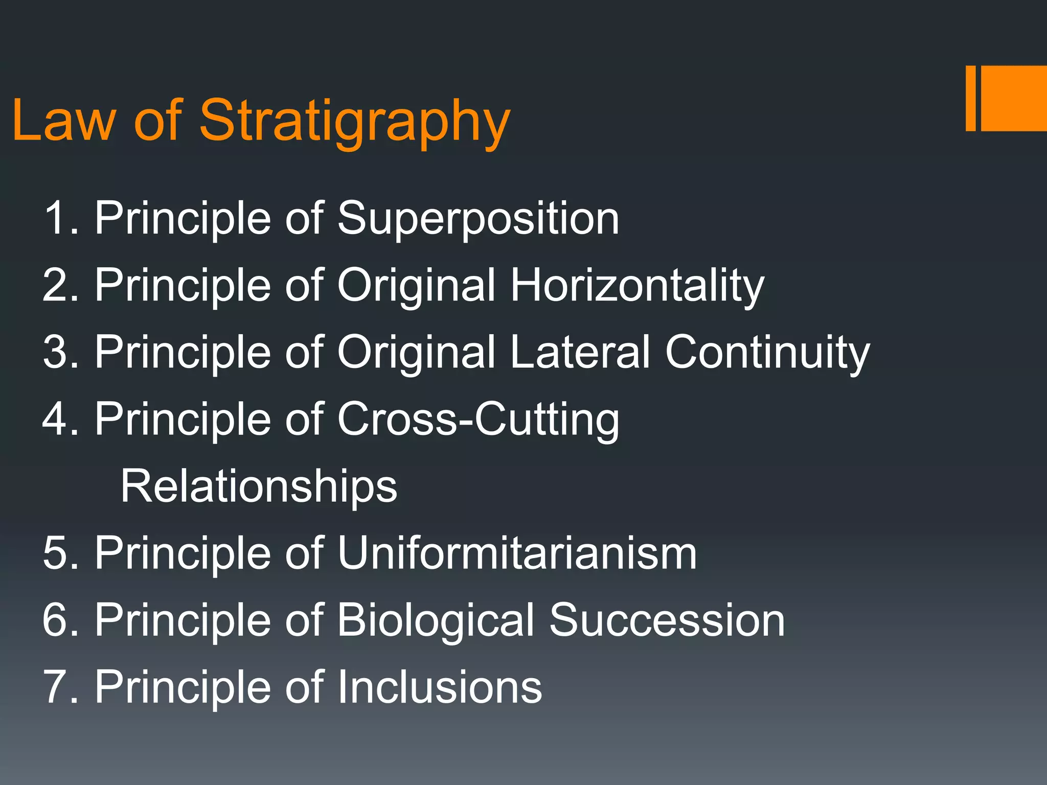 Principles of Stratigraphy | PPTX