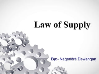 Law of supply | PPTX