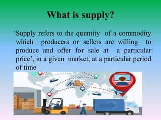 Law of supply | PPTX