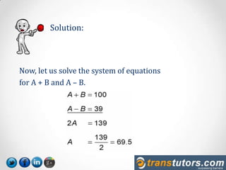 Law of tangent | PPTX